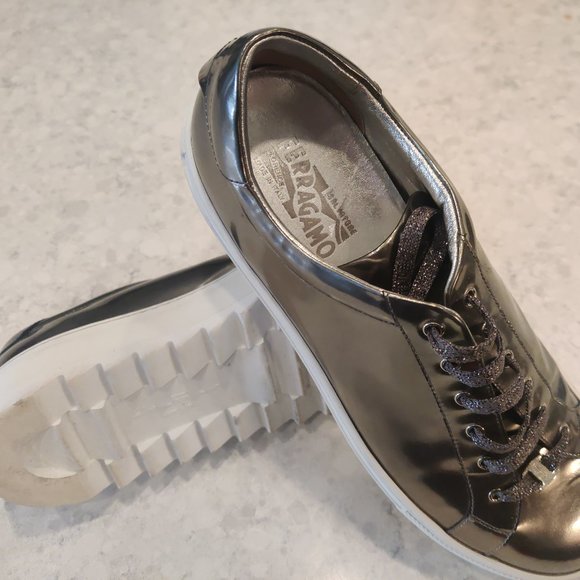 Salvatore Ferragamo | Shoes | Rare Limited Salvatore Ferragamo Gunmetal ...